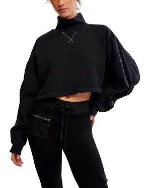Free People Pick Up Game Pullover - Black