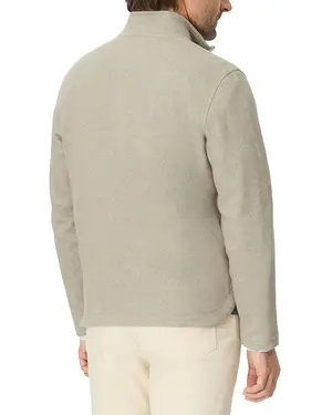 Robert Graham Draycott Quarter Zip Cotton Knit Sweater