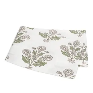 MATOUK Dalila Flat Sheet, Full/queen - Pebble