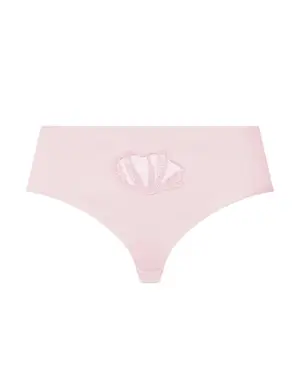 Hanro Rosaria High Cut Cotton Mesh Trim Brief