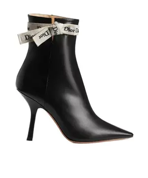 Dior J'adior Heeled Ankle Boot - Black