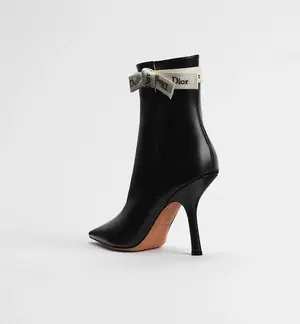 Dior J'adior Heeled Ankle Boot - Black