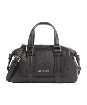 Michael Kors Grained-effect Shoulder Bag - Chocolate