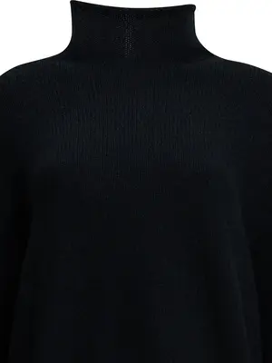 Khaite Marke Cropped Turtleneck Sweater