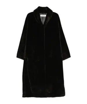RÓHE Long-sleeved Coat - Black