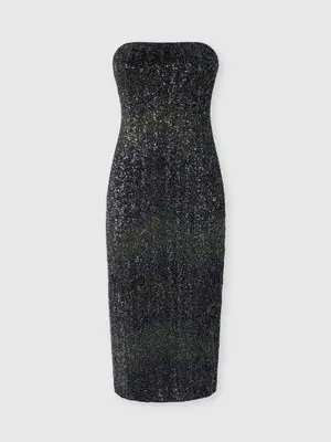 Missoni Dégradé Bustier Long Dress With Sequins - Multicoloured