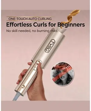 TYMO BEAUTY Curlpro Plus Automatic Curling Iron - Glod