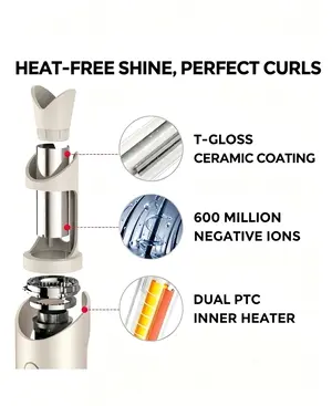 TYMO BEAUTY Curlpro Plus Automatic Curling Iron - Glod