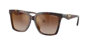 Michael Kors Sunglass Aggio Brown Gradient Mirror Red