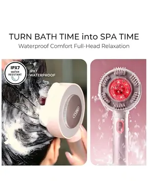 TYMO BEAUTY Trithera Red Light Scalp Therapy Massage Brush