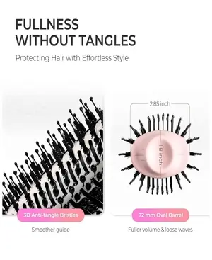 TYMO BEAUTY Volumizer Hot Air Brushes - Pink