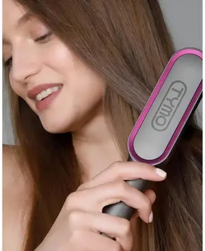 TYMO BEAUTY Ring Hair Straightening Comb - Black