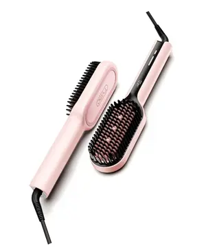 TYMO BEAUTY Ionic Plus Hair Straightening Brush - Pink