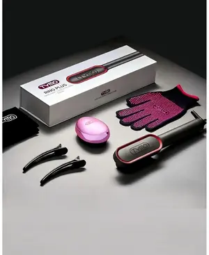 TYMO BEAUTY Ring Plus Ionic Hair Straightening Comb