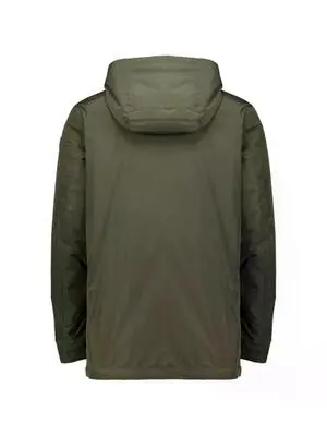 Moncler Evrine Hooded Logo-patch Coat