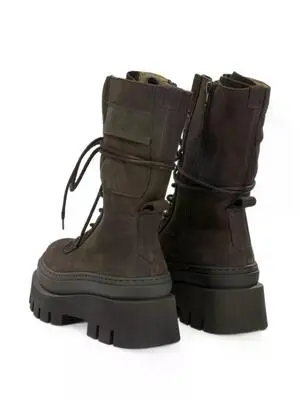 SUMMERY COPENHAGEN Lace-up Platform Boots