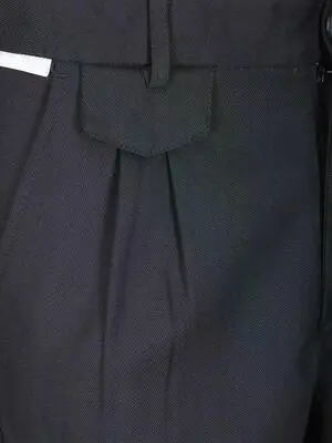 GR10K Replicated 10005 Pleated Straight-leg Trousers