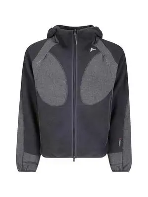 ROA Colour-block Panelled Jacket - Black