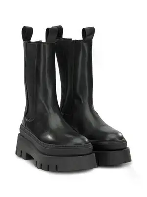 SUMMERY COPENHAGEN Chunky-sole Leather Boots
