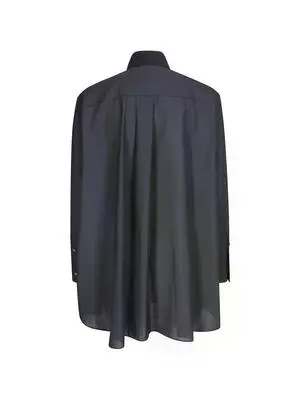 Sacai Suiting Crepe-satin Shirt