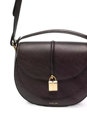 DEMELLIER Siena Grained Leather Saddle Bag