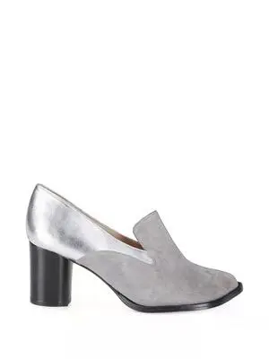 NICCOLO PASQUALETTI Merz Block-heel Pumps - Grey