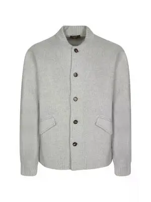 ZANONE Ribbed-knit Button-up Cardigan