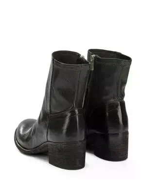 Officine Creative Denner 127 Block-heel Leather Boots
