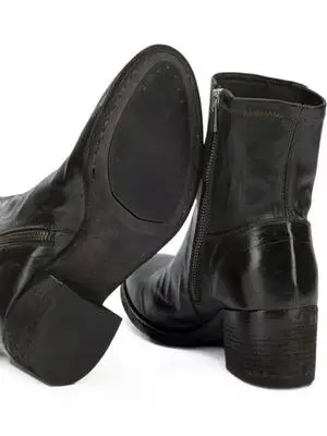 Officine Creative Denner 127 Block-heel Leather Boots