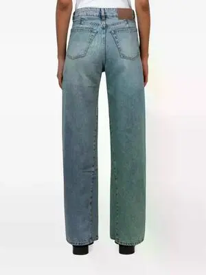 Our Legacy Treble-cut Faded-effect Jeans