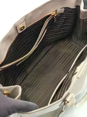 Prada 2000s Galleria Saffiano Leather Tote Bag