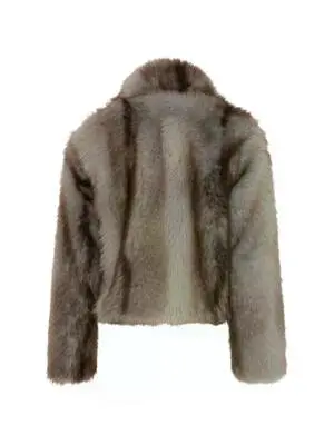 FRACOMINA Faux-fur Cropped Jacket