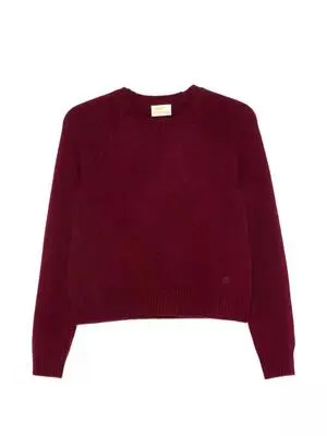 From Future Raglan-sleeve Sweater - Red