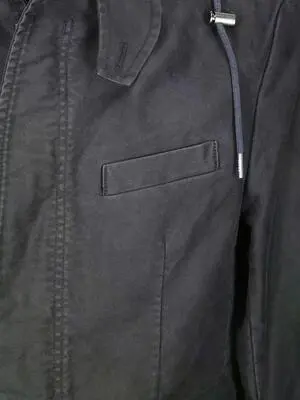 Sacai Sueded Cotton Hooded Jacket