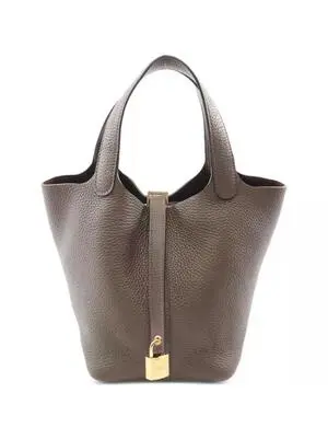 Hermès Pm Picotin Lock Tote Bag - Brown