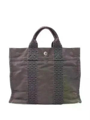 Hermès 2000s Pm Yale Line Tote Bag - Grey