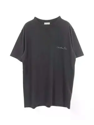 Dior 2010s Lily Of The Valley T-shirt - Black