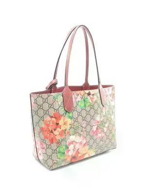 Gucci 2010s Gg Blooms Reversible Tote Bag