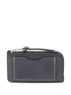 Loewe 2010s Anagram Coin Purse - Black
