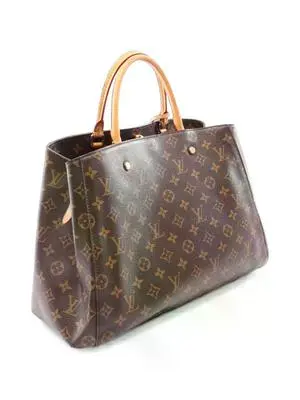 LOUIS VUITTON 2014 Gm Montaigne Monogram Tote Bag