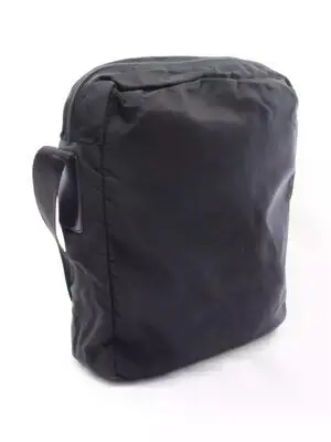 Prada 2000s Triangle Logo Shoulder Bag