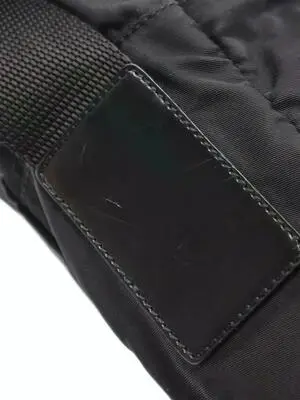 Prada 2000s Triangle Logo Shoulder Bag