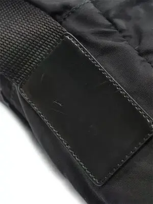 Prada 2000s Triangle Logo Shoulder Bag