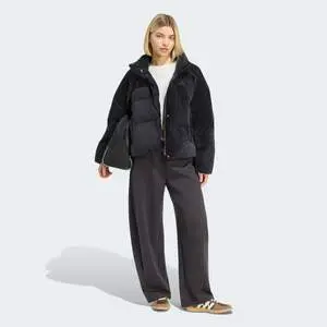 Adidas Helionic Down Puffer Velour Jacket