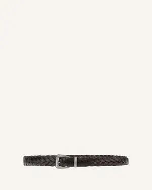 Brunello Cucinelli Braided Eather Bet Femae
