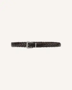 Brunello Cucinelli Braided Eather Bet Femae