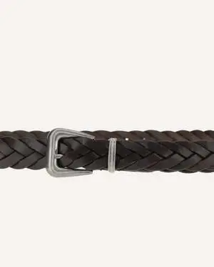 Brunello Cucinelli Braided Eather Bet Femae