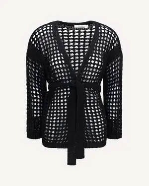 Max Mara Knitted Cardigan - Black