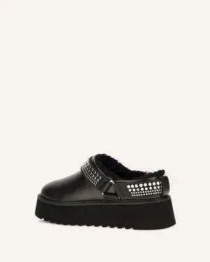 Pinko Martina Brushed Leather Ankle Boots