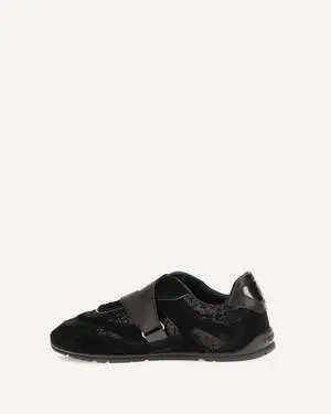Pinko Yulia Suede Sneakers With Sequins